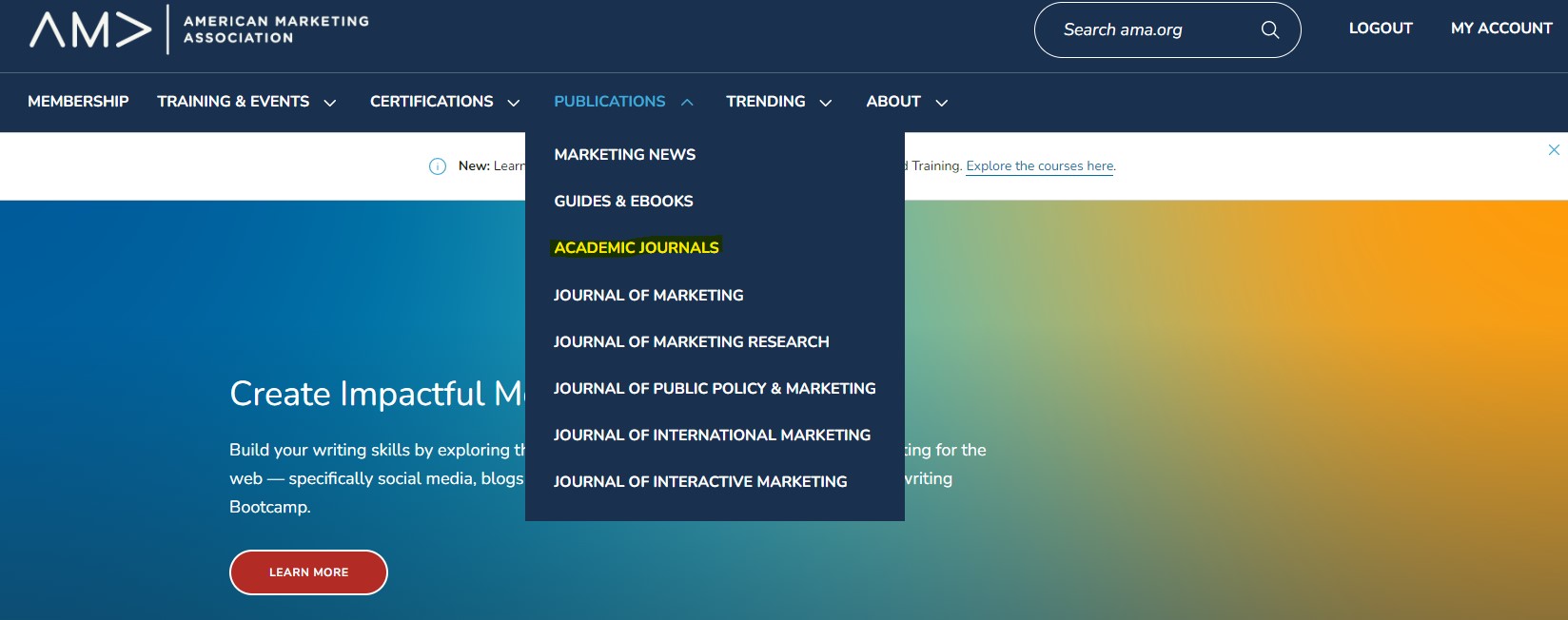 How can AMA members access the journals?
