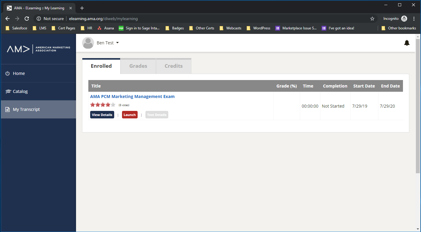 PCM Portal Information